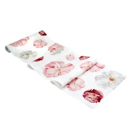 Poppy Linen Table Runner